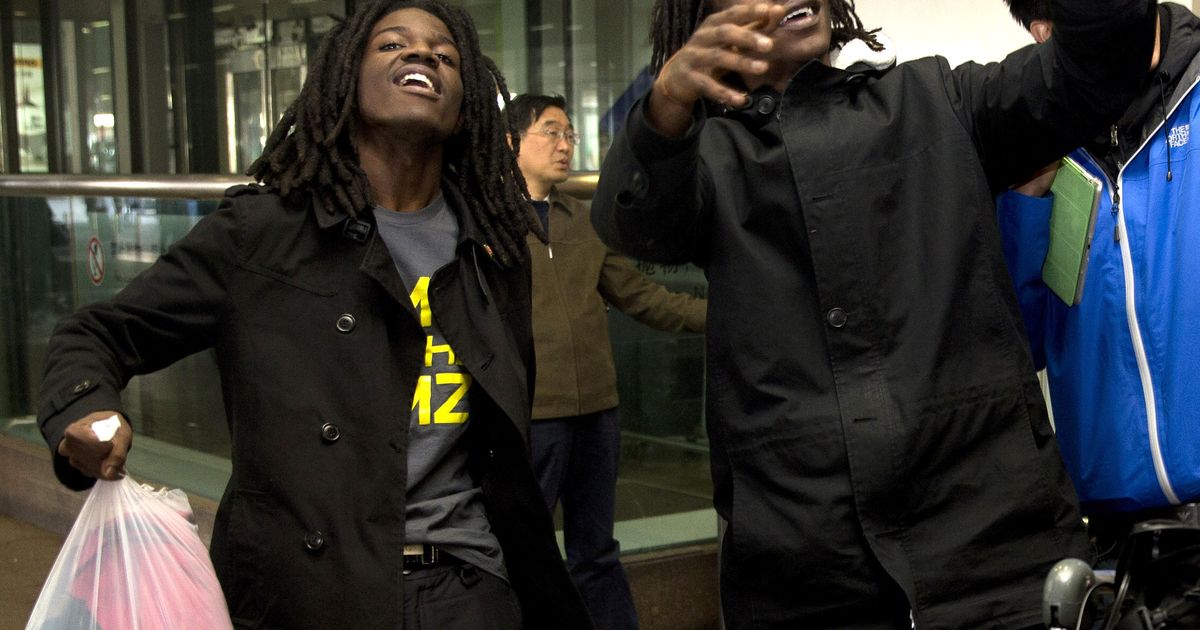 Aspiring rappers Pacman, Peso film video in North Korea | The Spokesman ...