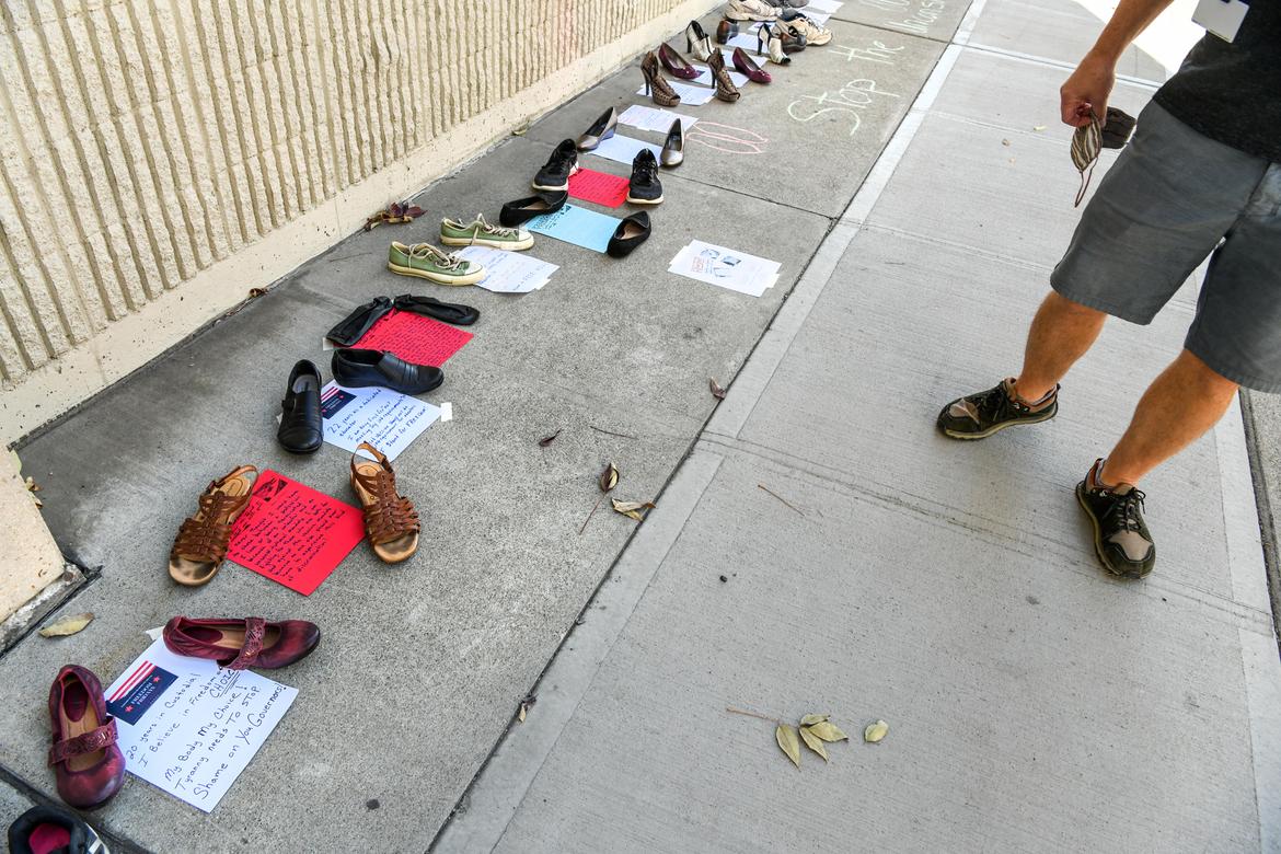Shoes for freedom - Sept. 24, 2021 | The Spokesman-Review