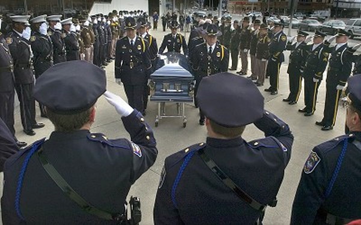 Police funeral - Feb. 21, 2007 | The Spokesman-Review