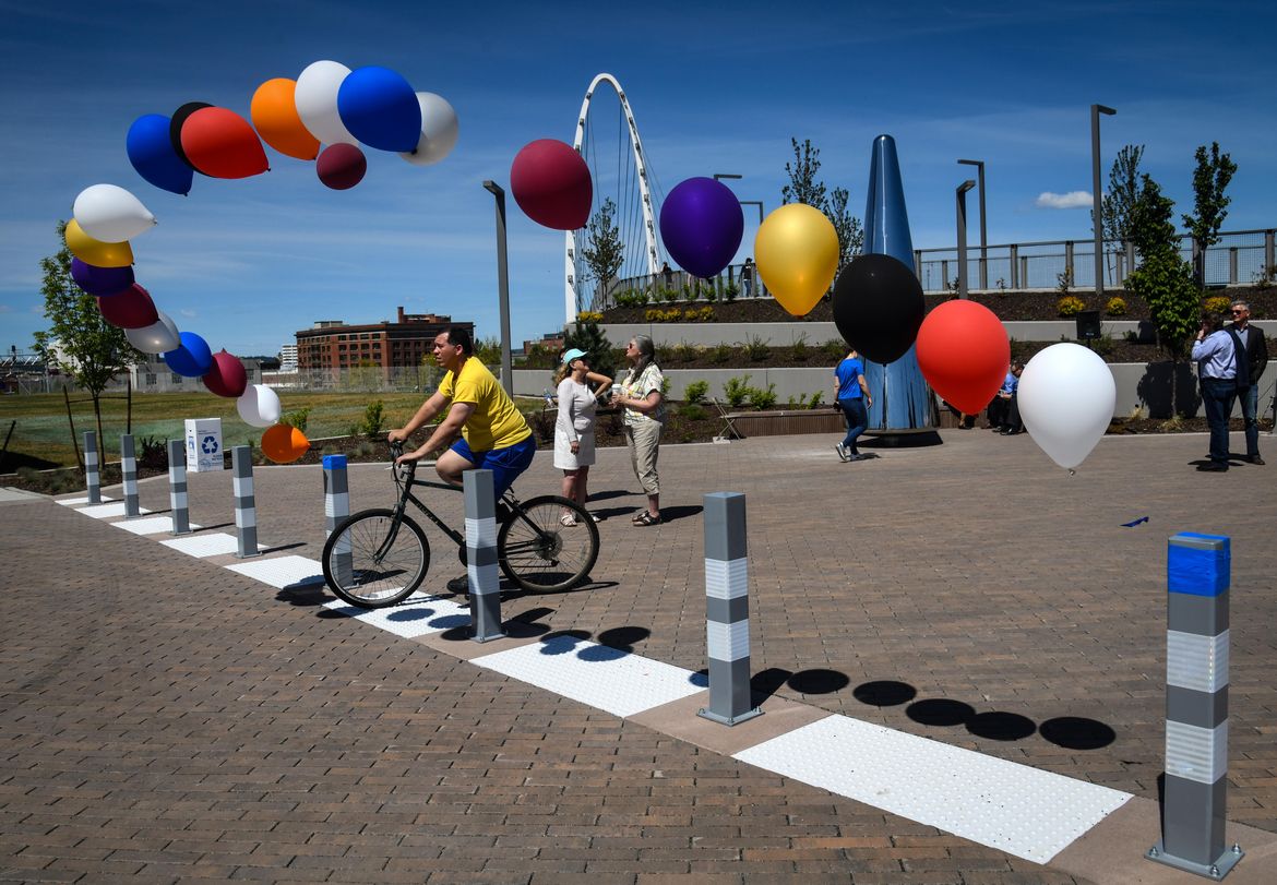 University District Gateway Bridge - May 7, 2019 | The Spokesman-Review
