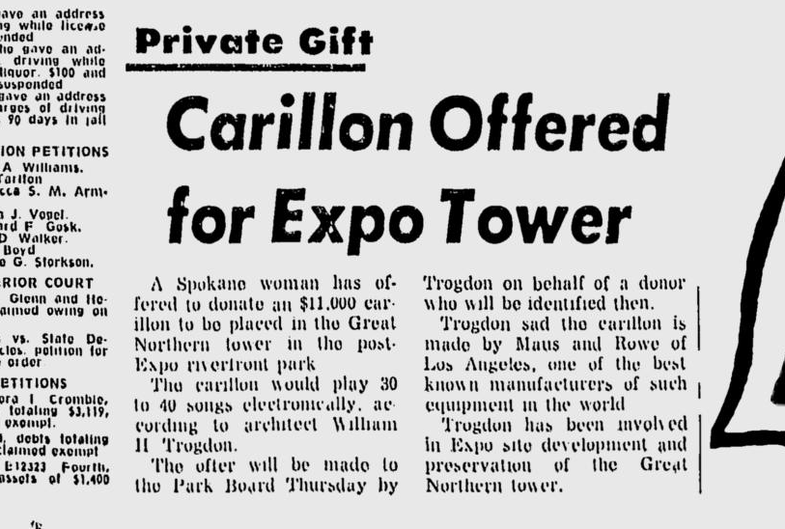50 years ago in Expo history: Anonymous donor offers generous donation ...