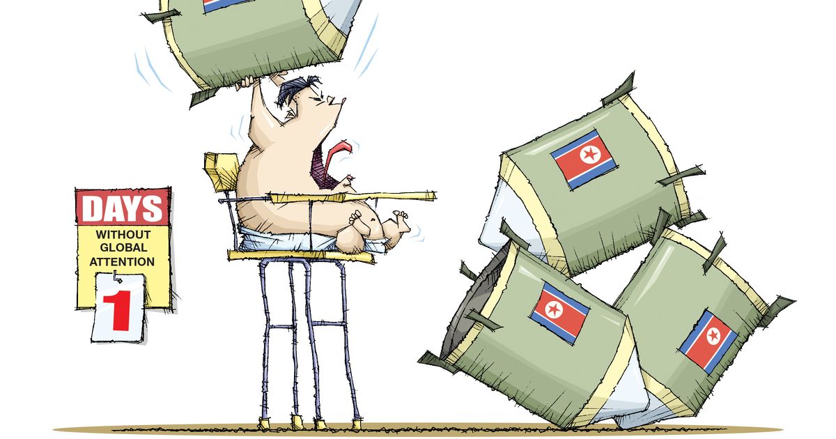 Tim Campbell cartoon