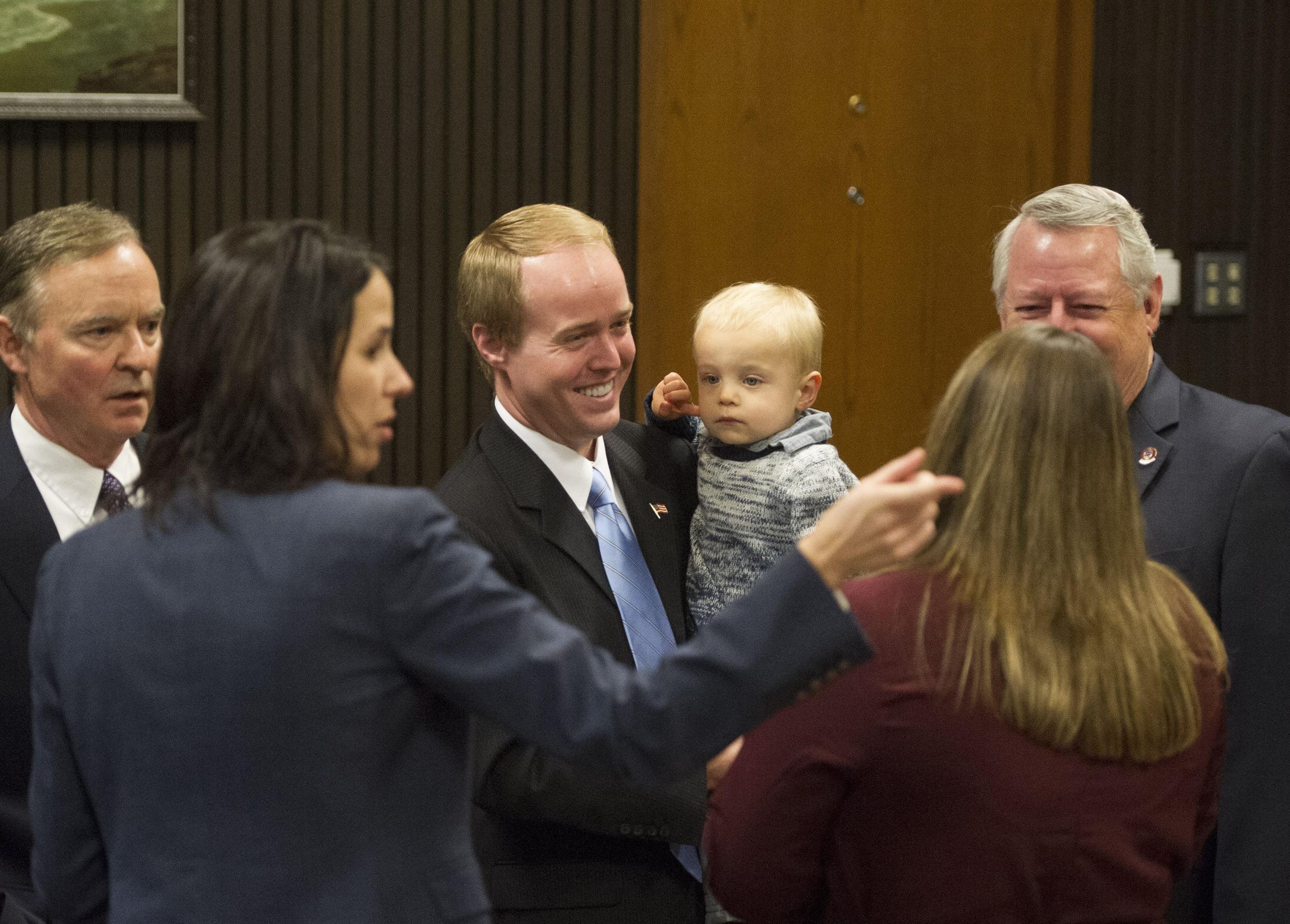 Josh Kerns sworn in as Spokane County commissioner, replacing Nancy ...