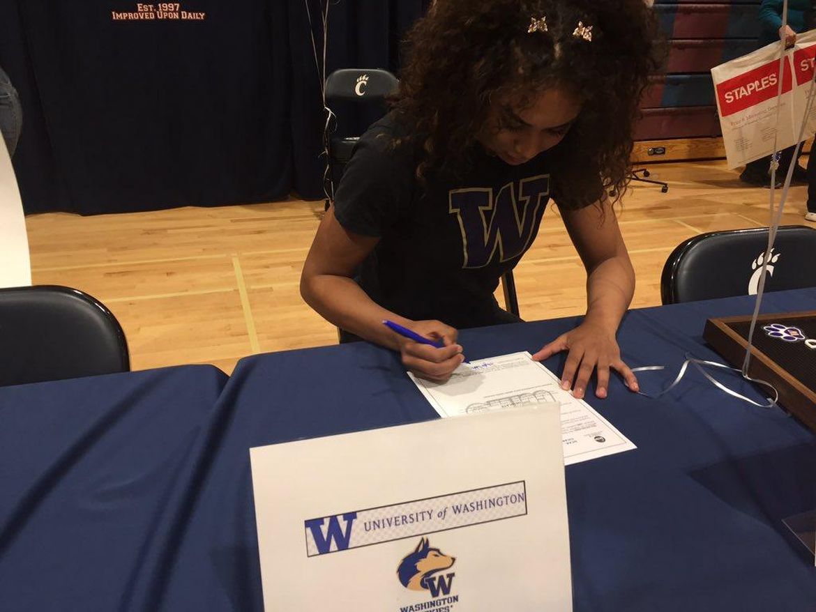 Mt. Spokane standout guard Jayda Noble excited after signing with ...