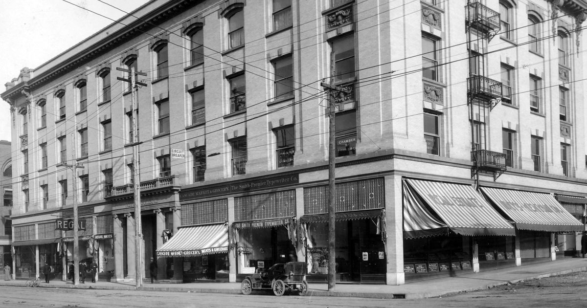 Photos: Mining profits built downtown's Hutton Building | The Spokesman ...
