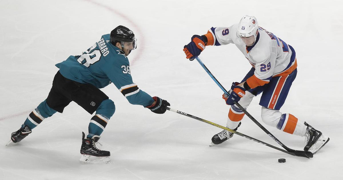 NHL roundup: Sharks win 2-1 in OT as Islanders extend point streak ...