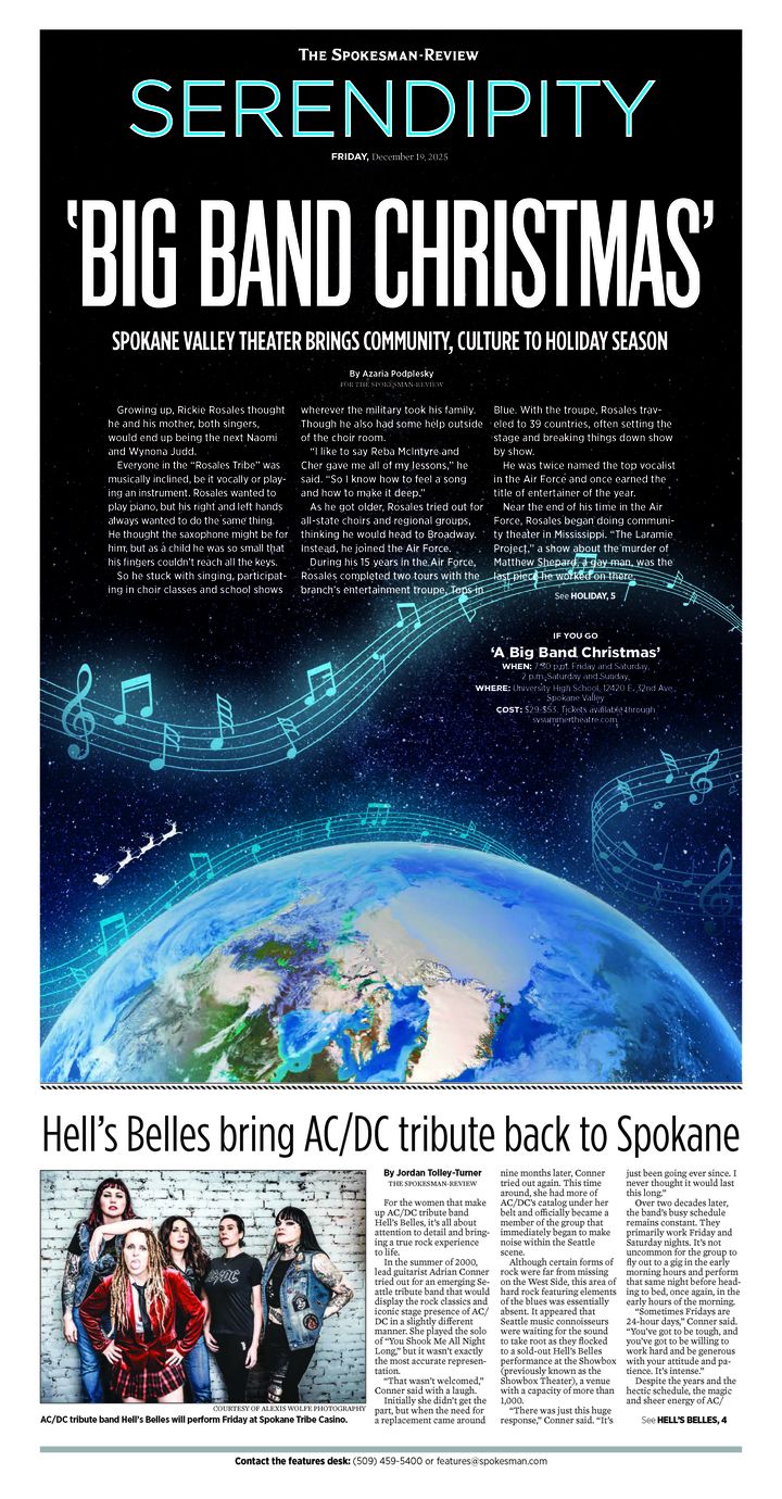 Features Front Page for Dec. 19, 2025 | The Spokesman-Review