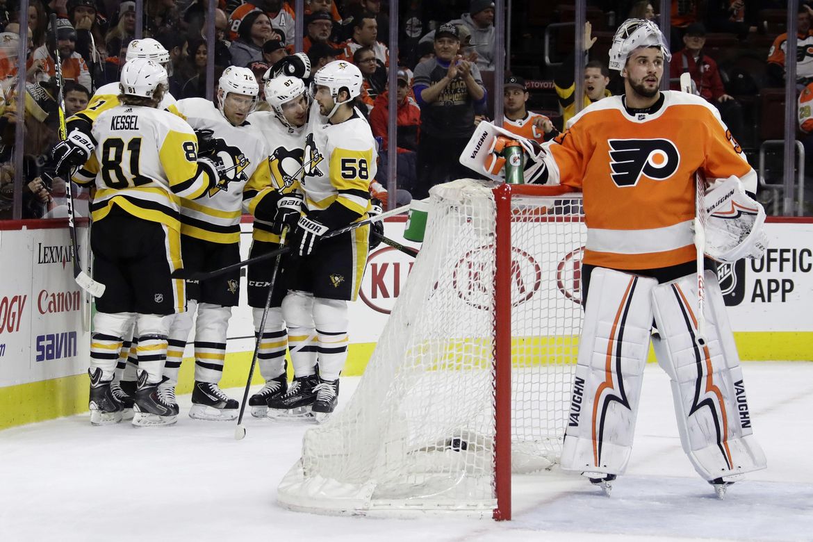 NHL Capsules: Penguins beat Flyers, move into 1st in Metropolitan ...