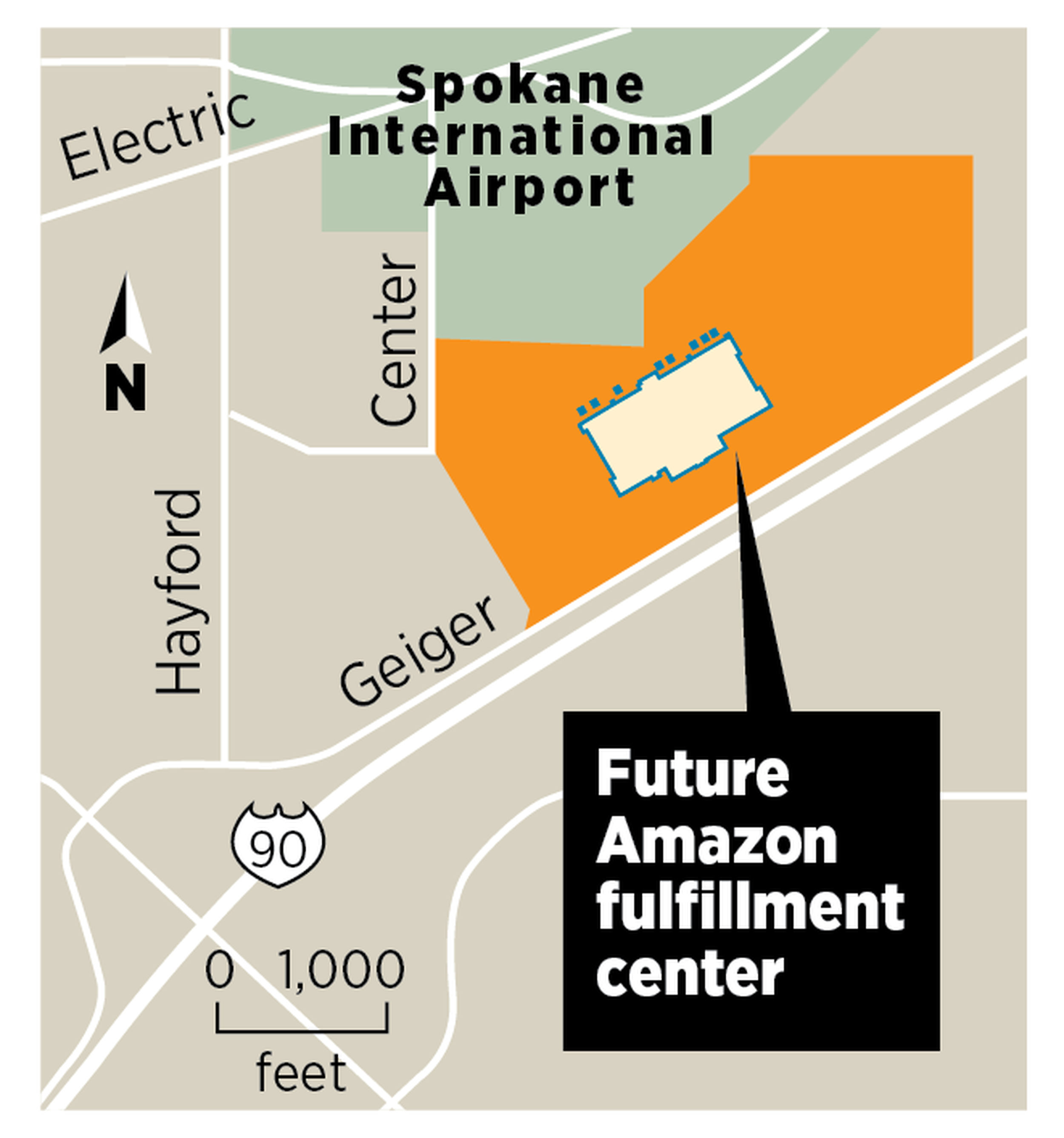 Amazon brings its order fulfillment machine to Spokane
