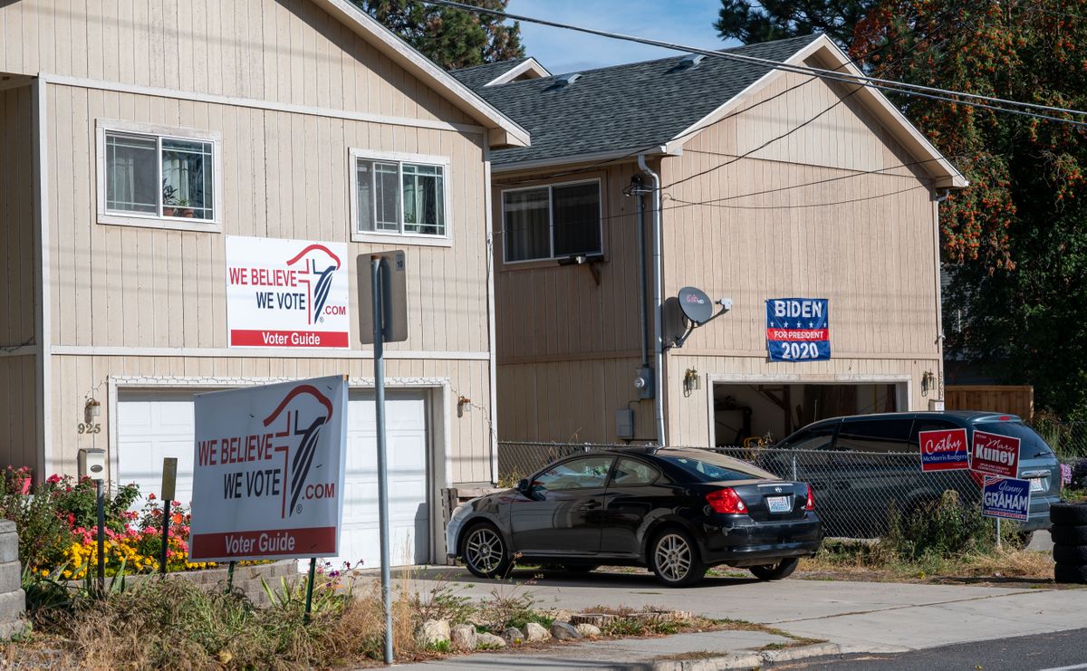 Political signs - Oct. 19, 2020 | The Spokesman-Review
