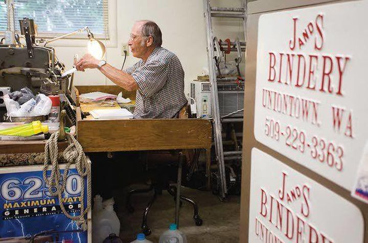 A human touch to bookbinding: Washington bookbinder reflects on a half ...
