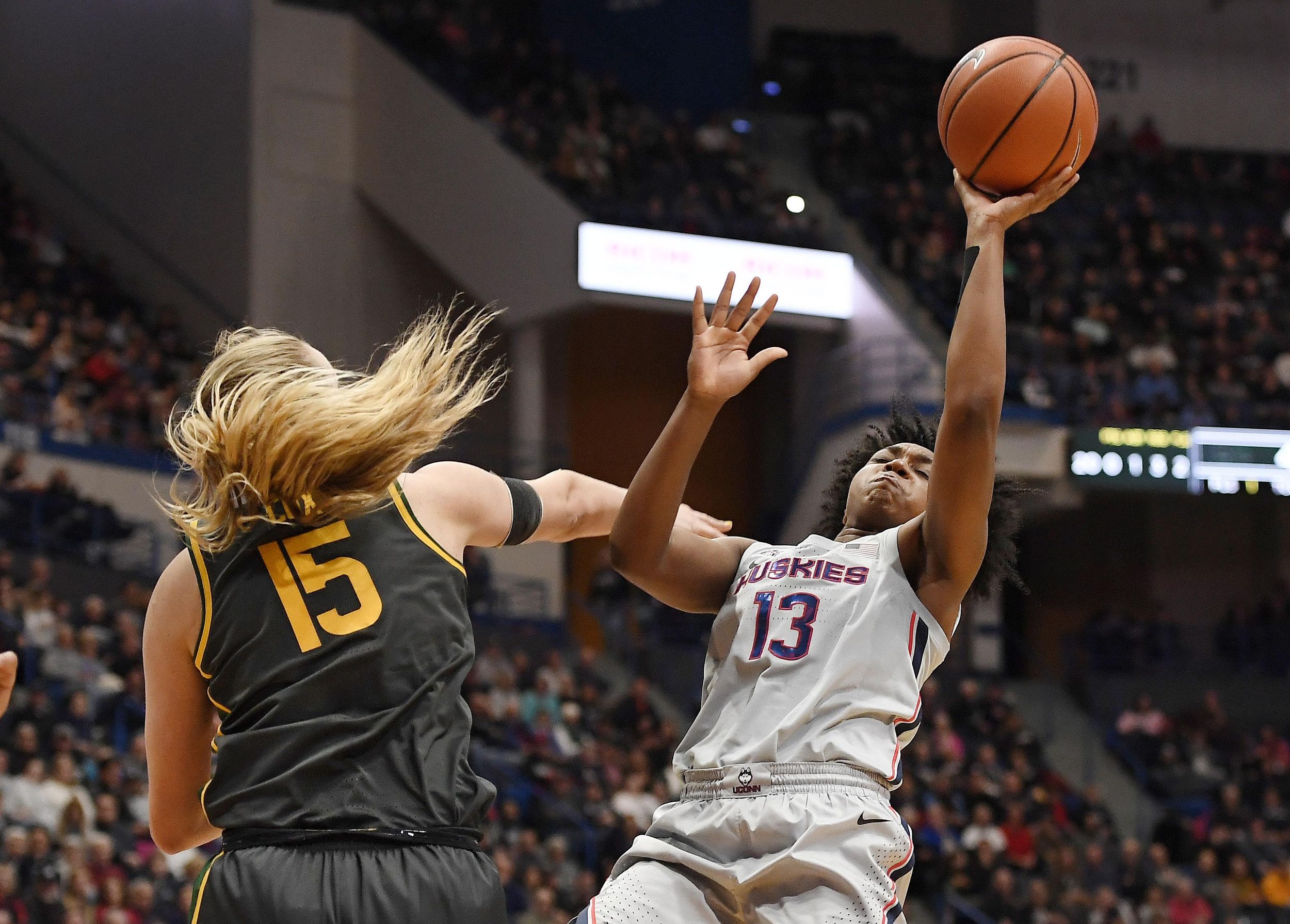 Top 25 roundup: No. 6 Baylor ends top-ranked UConn’s 98-game home ...
