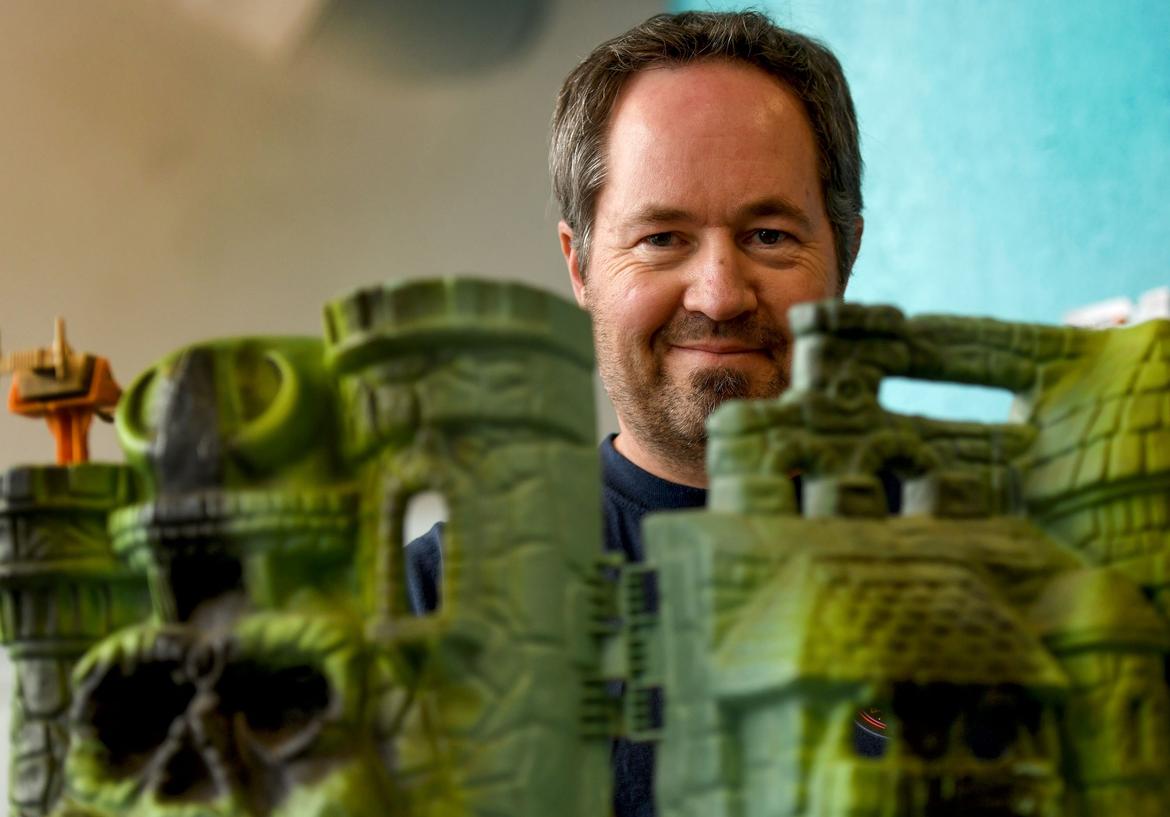 Business owner markets toys of his childhood
