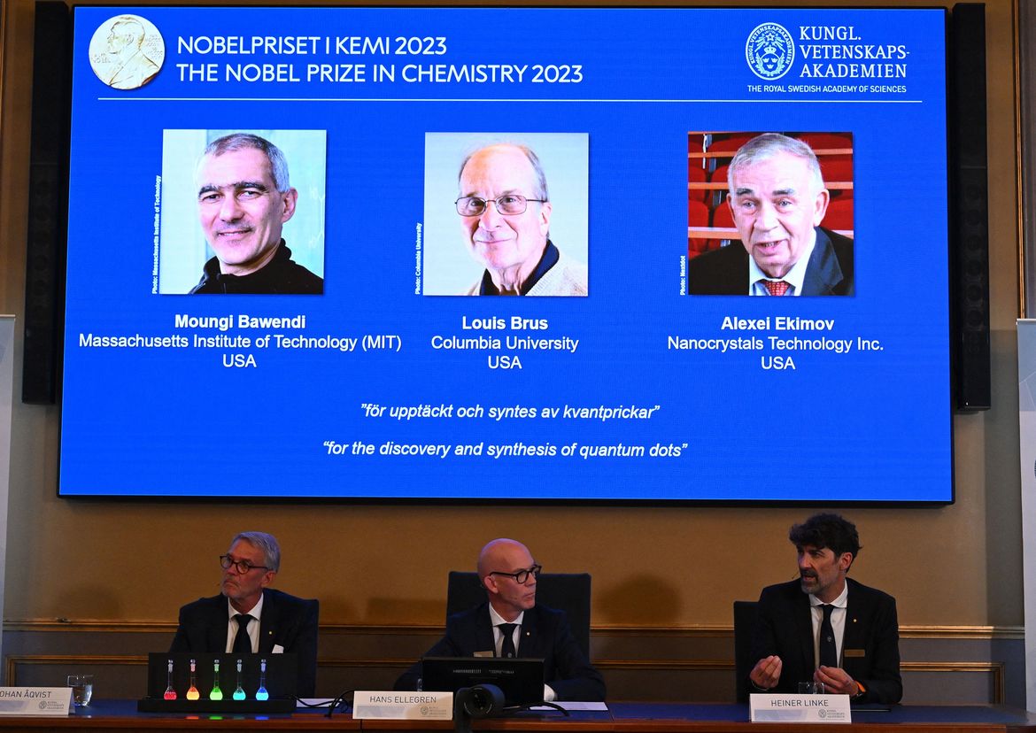 Nobel Prize in chemistry awarded for research into quantum dots in TVs