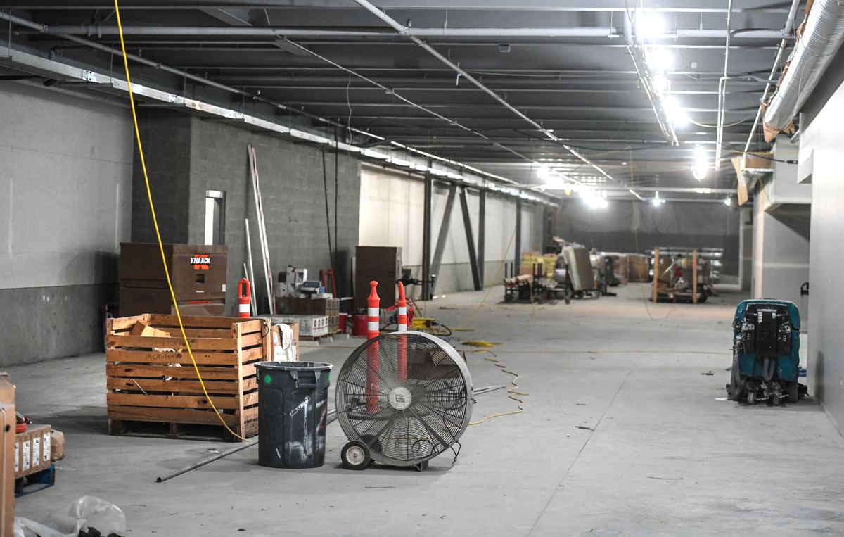 Podium construction in 2021 - Jan. 10, 2021 | The Spokesman-Review