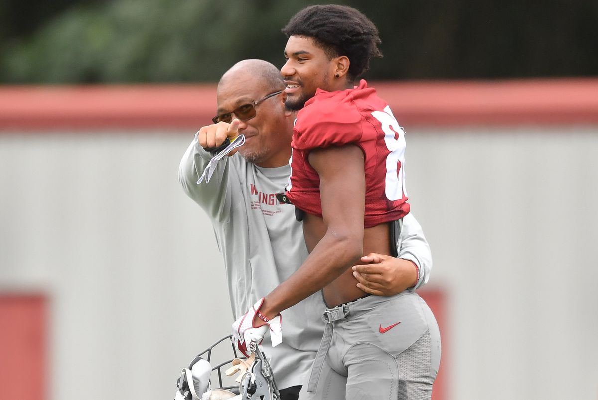 Washington State football's first fall practice in pads - Aug. 9, 2022 ...