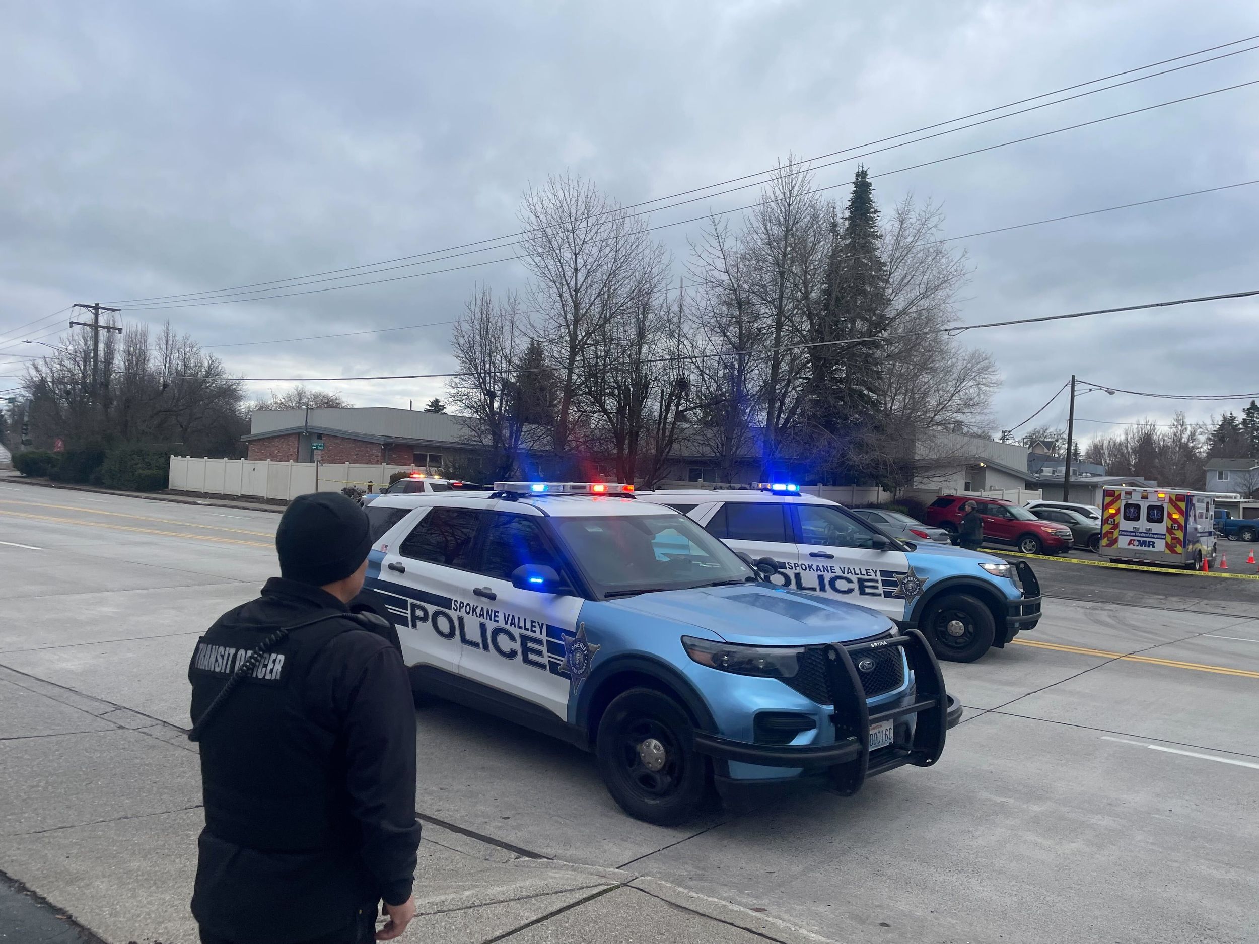 Two detained after man shot, killed near Spokane Valley Transit Center