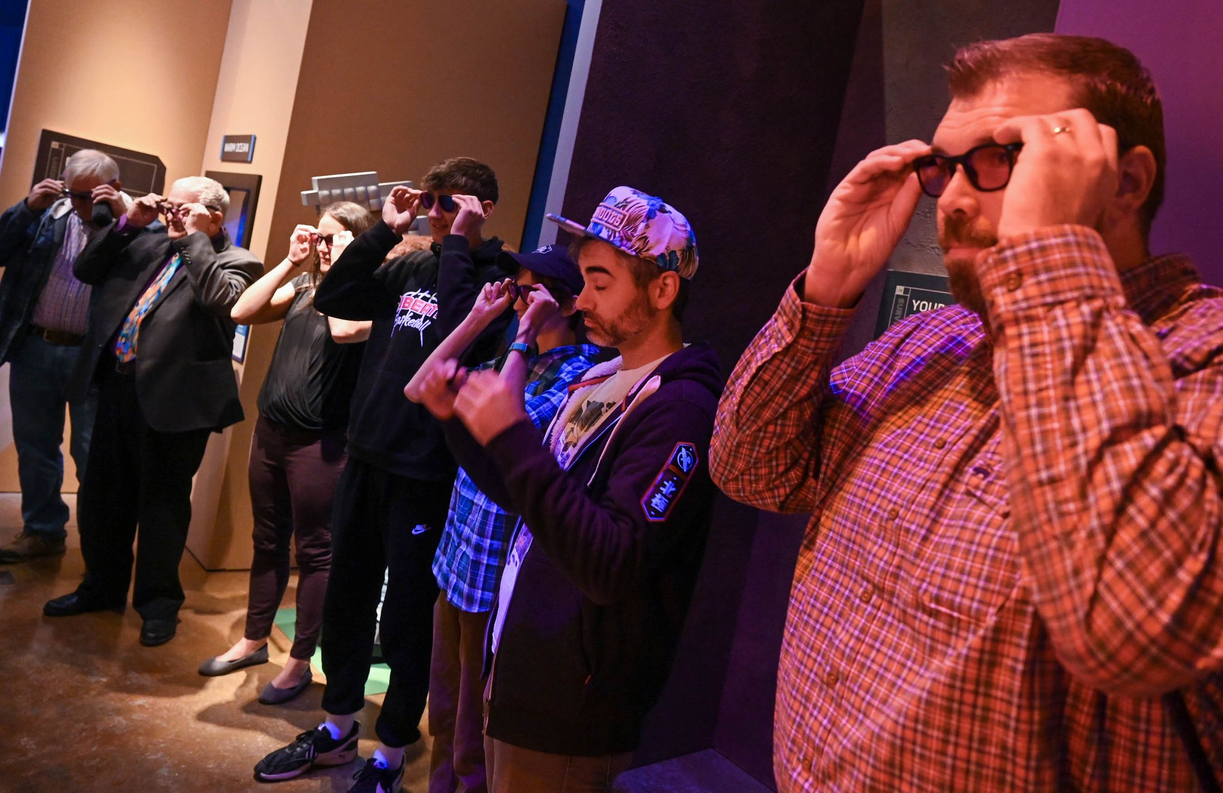 Specialized glasses now at the MAC bring out the missing hues for color ...