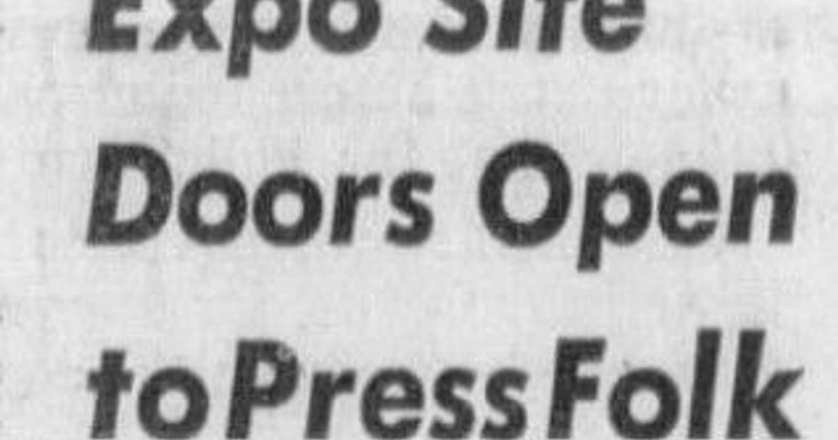 50 years ago in Expo history: Dozens of journalists arrived in Spokane ...
