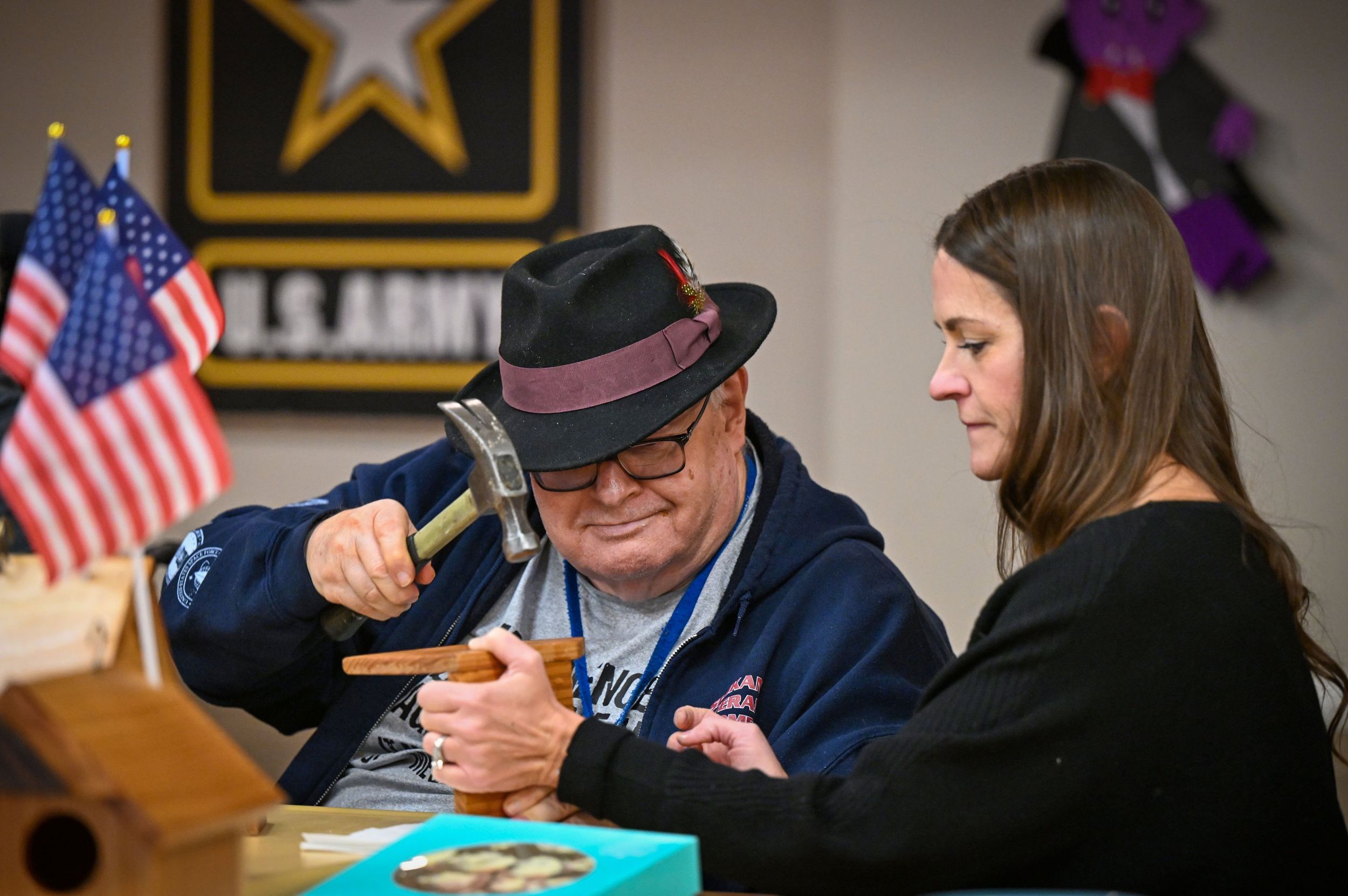 New Spokane Veterans Home woodworking club that builds connection needs ...