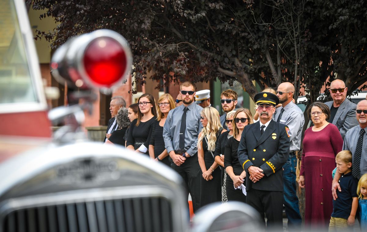 Fire crews from across the state honor Colfax Fire Chief - Sept. 10 ...