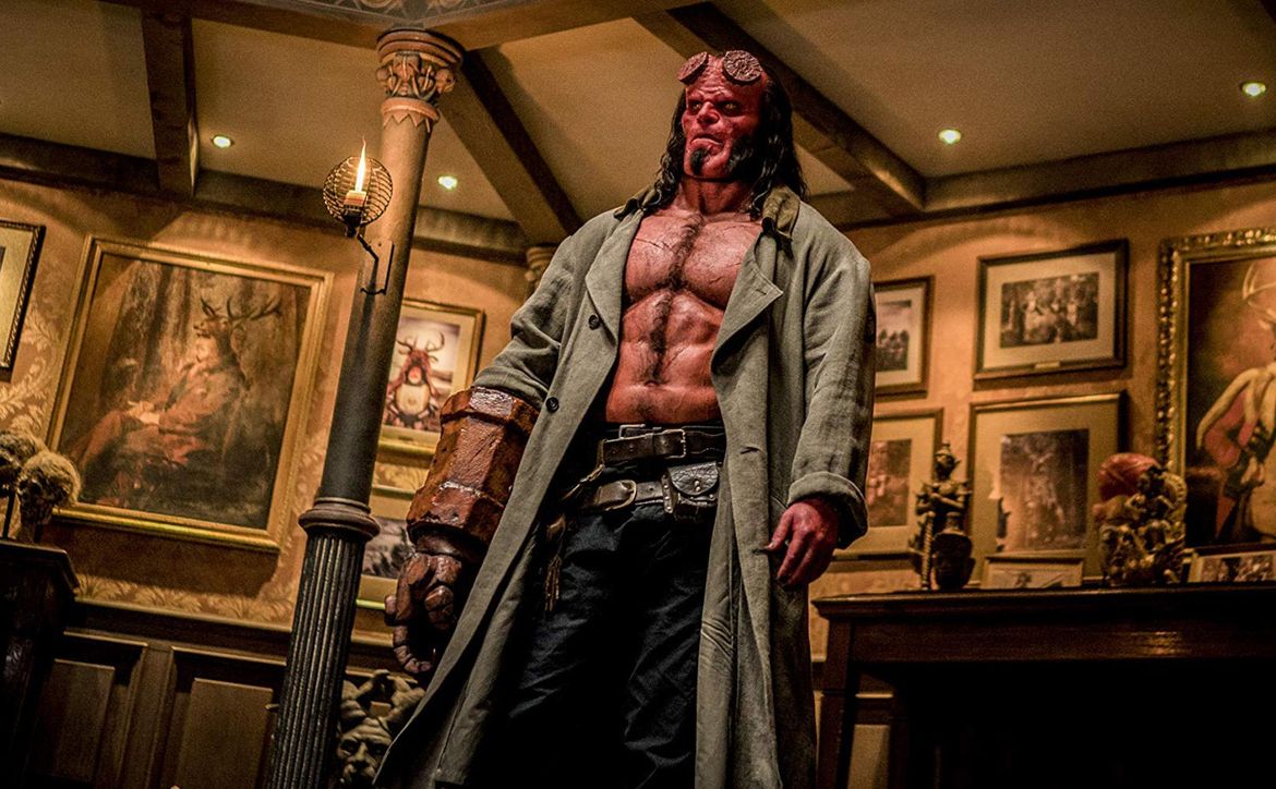 Review: ‘Hellboy’ is a truly crazy monster mash, and it’s … a lot