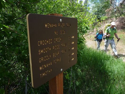 Plastic debuts in Forest Service signs