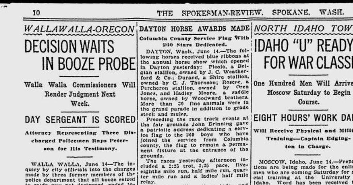 100 years ago: Search and seizure of illicit booze keeps law ...