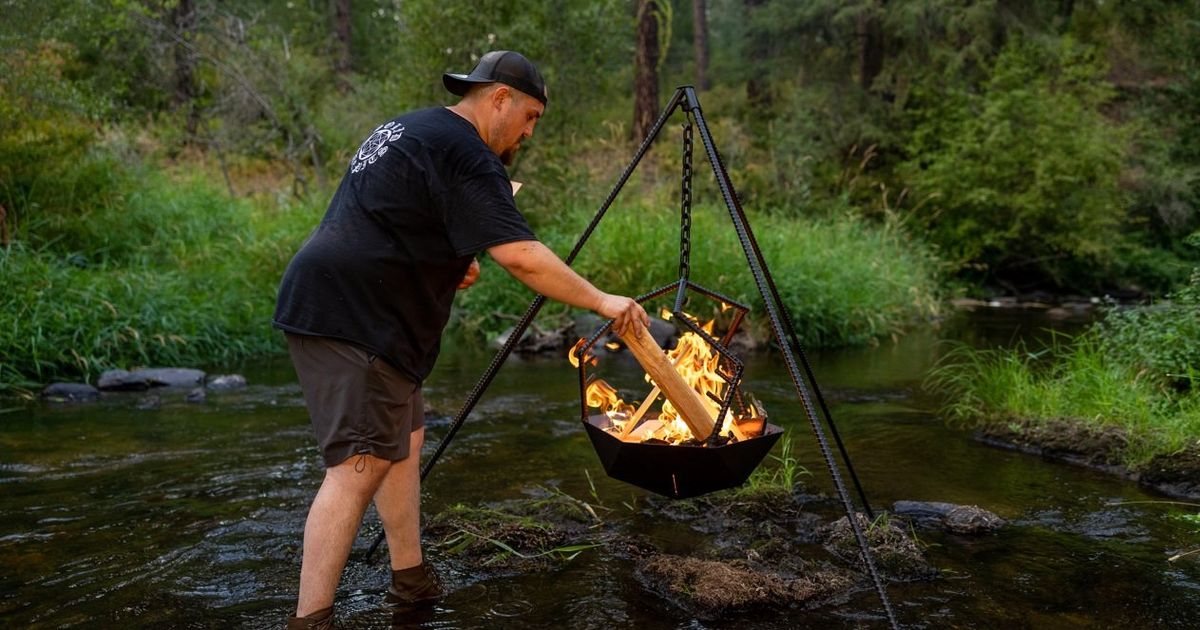 Newport resident Scott Shumake stokes Solid Fire Pits business with TikTok