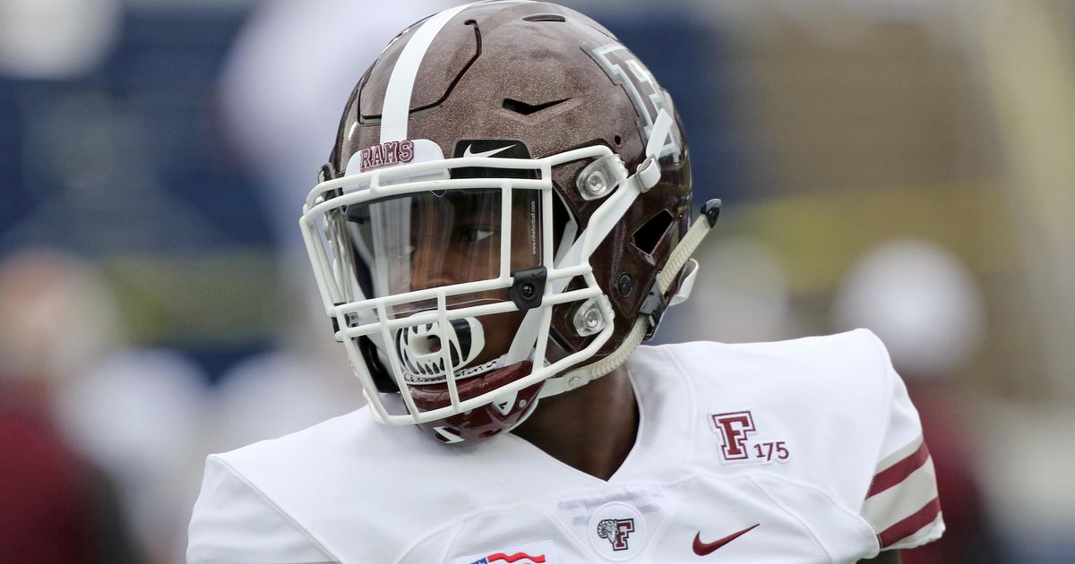 Playing or not, Fordham running back Chase Edmonds makes a big impact