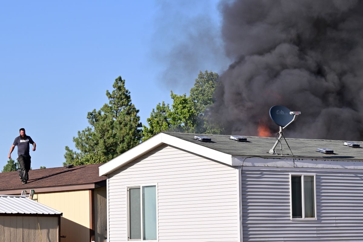 Fire ravages Medical Lake and surrounding area - Aug. 19, 2023 | The ...