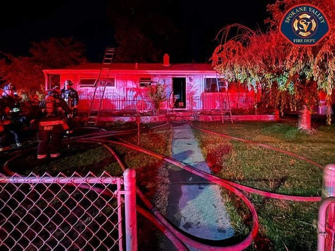 Family escapes house fire in Spokane Valley | The Spokesman-Review