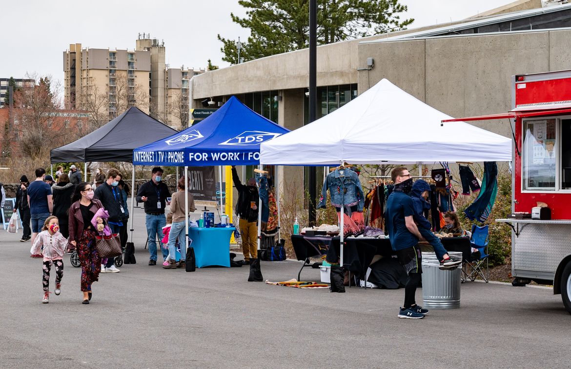 The Spring Market at the Pavilion in Riverfront Park - April 7, 2021 ...