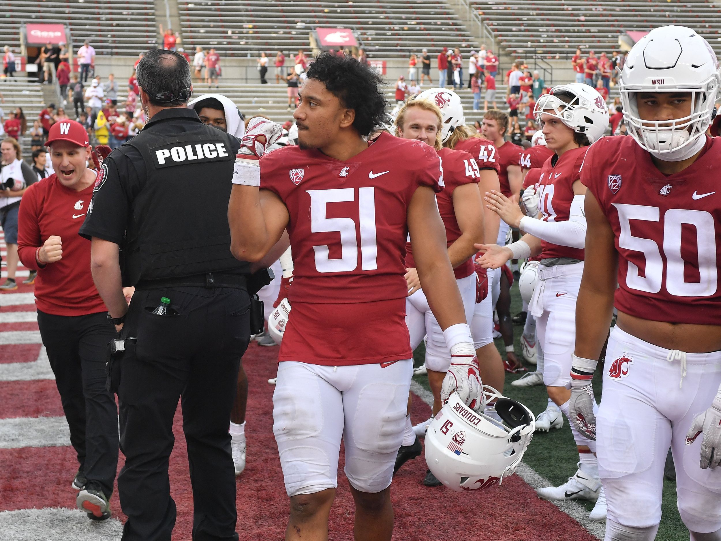 Washington State linebacker Francisco Mauigoa enters NCAA transfer ...